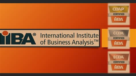 Business Analysis Ecba®ccba®cbap® Key Concepts Part 1