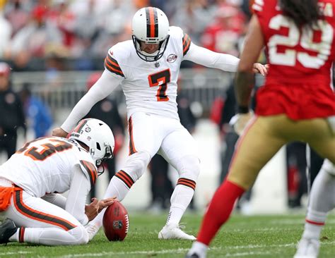 Browns Kicker Earns Nfl Honor For Performance Against 49ers