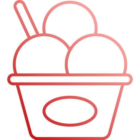 Ice Cream Generic Gradient Icon
