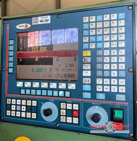 Cnc Tokarski Stroj Tip Fagor 8055 Prodaja Cijena Metal Kovis