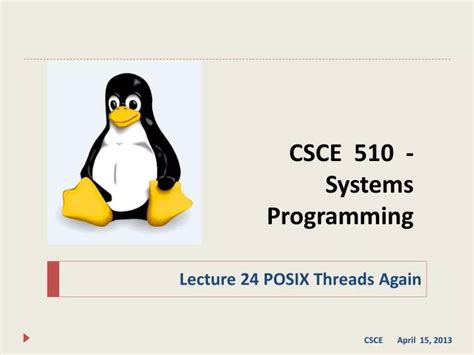 PPT CSCE 510 Systems Programming PowerPoint Presentation Free Download ID 3647894