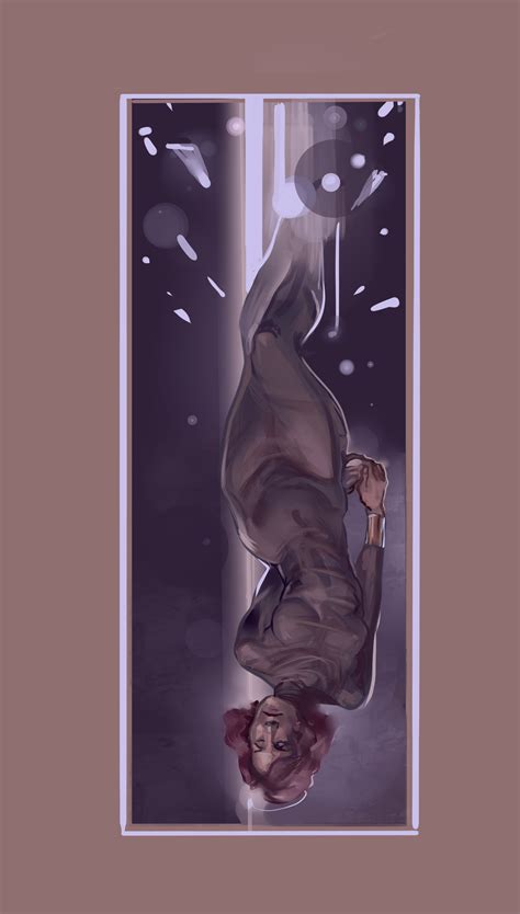 Иллюстрация Таро повешенный в стиле 2d