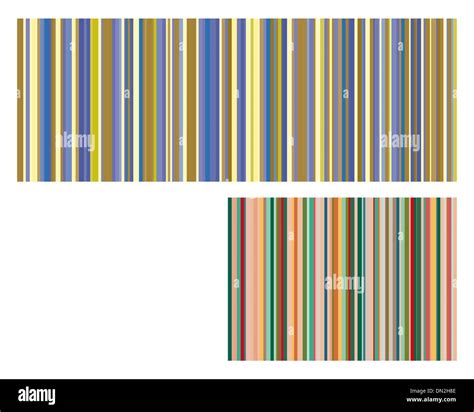Vector Illustration Of Vintage Colored Strips Background Stock Vector