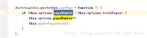 Bootstrap Datatable自带方法使用tablebootstraptableselectpage Csdn博客