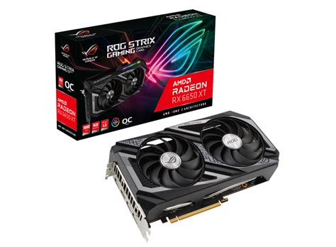 Rog Strix Radeon™ Rx 6650 Xt V2 Oc Edition 8gb Gddr6 Rog Strix