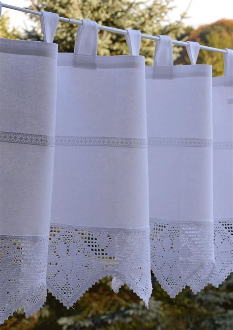 Decorazioni Per Finestre Tenda Uncinetto Bordo Tendina Con Pizzo All Uncinetto Panne AUX Shabby