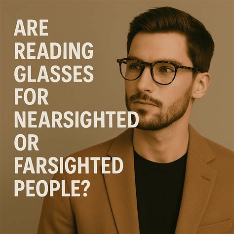 Are Reading Glasses For Nearsighted Or Farsighted People