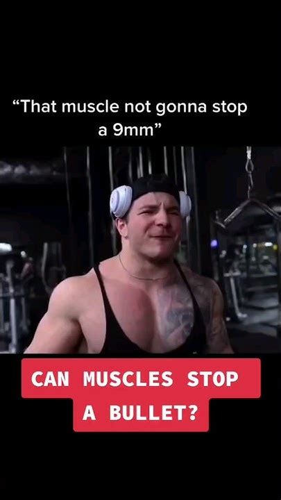 Can Muscles Stop A Bullet Youtube
