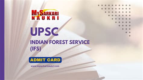 UPSC IFS Admit Card And Exam Date Released MySarkariNaukri En