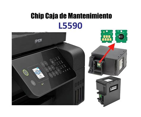 Chip COMPATIBLE Caja De Mantenimiento L5590 L5590 Impresora EPSON