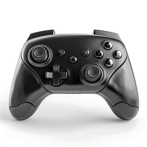 Premium Photo Game Controller 3d Render With Modern Design And Black
