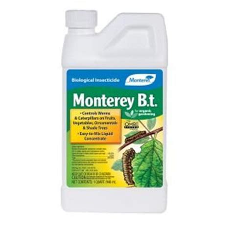 1 Qt Bacillus Thuringiensis Organic Insect Pest Control