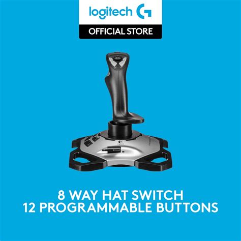 Jual Logitech Extreme 3d Pro Joystick Flight Simulator Untuk Pc Shopee Indonesia