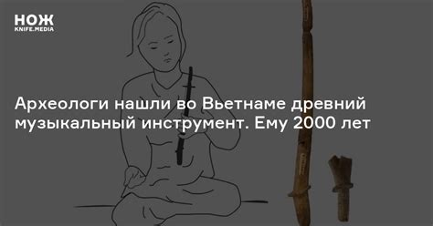 Археологи нашли во Вьетнаме древний музыкальный инструмент Ему 2000