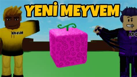 YENİ MEYVEM rubber meyvesi Bölüm 2 Blox Fruits Roblox Türkçe