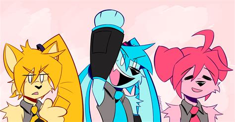 Hatsune Miku Kasane Teto And Akita Neru Vocaloid And More Drawn By Wutanimations Danbooru