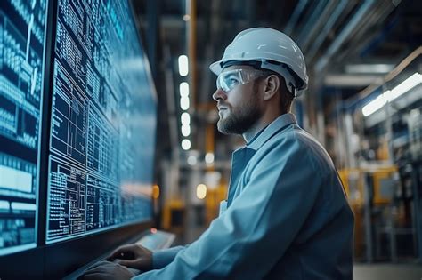 Engineers Collaborating On Scada Control System Monitoring And Managing