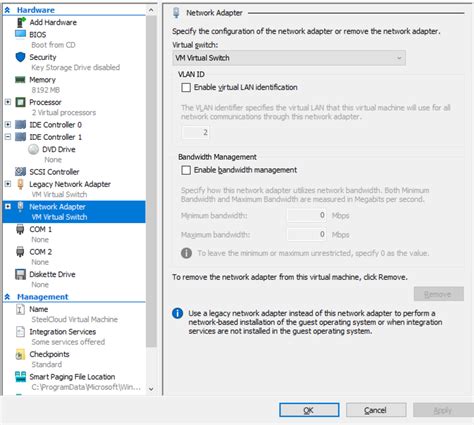 Why Cant I Get Windows 10 Hyper V Vm To Connect To The Internetnetwork Super User