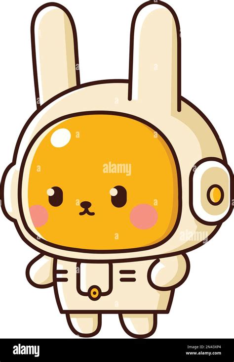 Astronaut Rabbit Or Bunny Icon Stock Vector Image And Art Alamy