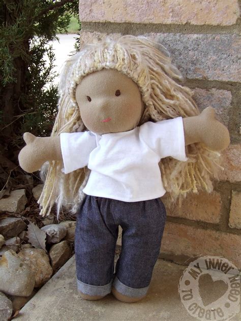 My Inner Need To Create 15 Inch Waldorf Doll Suzy