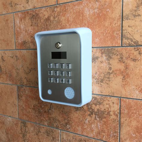 GSM Intercom For Apartment Door Phone And Access Control Audio GSM