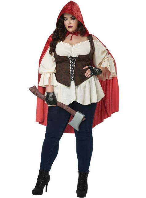 Plus Size Red Riding Hood Womens Costume