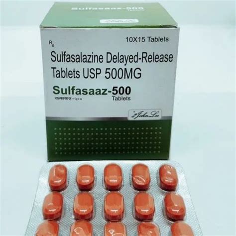 Sulfasalazine Delayed Release Tablet 1000 Mg At ₹ 189box In Mumbai