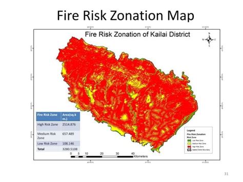 Fire Risk Mapping Using Gispptx Geography Science