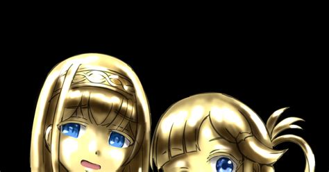 アイドルマスターシンデレラガールズ 文香・七海のお祝い金粉塗り 山吹クライシスのイラスト Pixiv