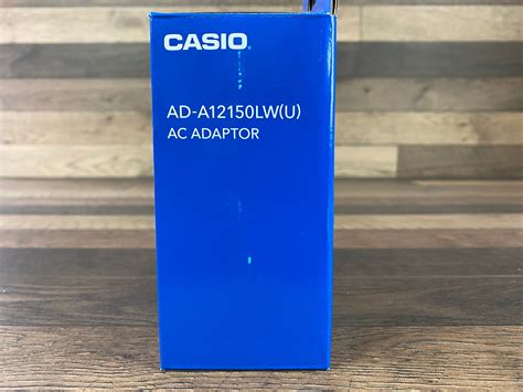 Casio AD-A12150LW(U) AC Adapter - Input AC 100-240V Output DC 12V ...