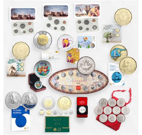 The Big Canadian Coin Collection Choice Of Four Different 15 Piece