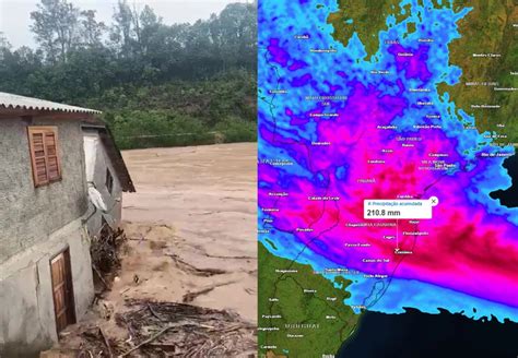 Chuvas Intensas Já Deixam Um Cenário Caótico Em Sc Há Alerta De Mais
