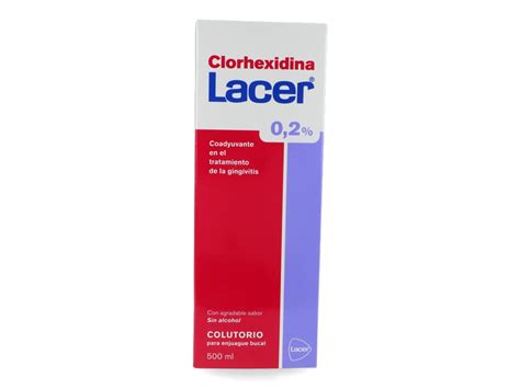 Elixir LACER Clorhexidina Lacer Lavagem Bucal 0 2 500 Ml Worten Pt