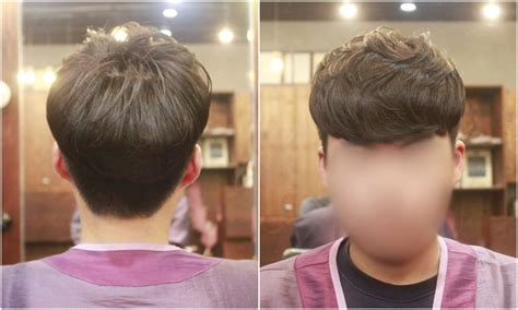 제주시 미용실 투블럭 바가지머리에서 남자 쉐도우펌 도와드렸습니다 살롱 드 청춘 네이버 블로그