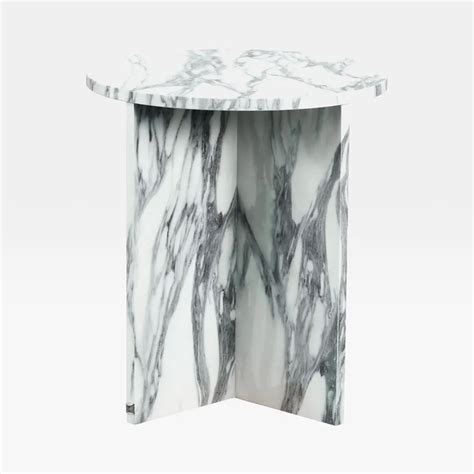 Shop Vito Side Table Grey Dia 45cm Online 686719 United Arab