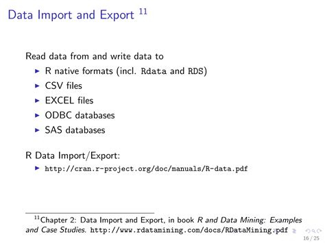introduction to data mining with r and data import export in r pdf