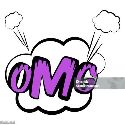 Omg 漫畫氣泡表達向量圖形及更多剪貼畫圖片 剪貼畫 半調色 卡通 Istock