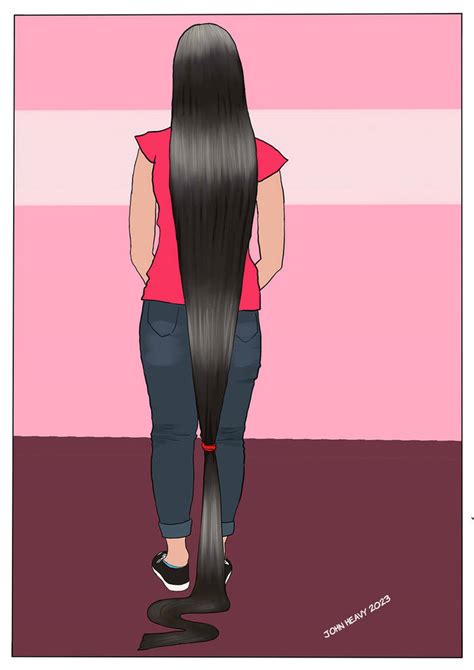 Very Long Hair Sisters Part 7 By Johnheavy On Deviantart
