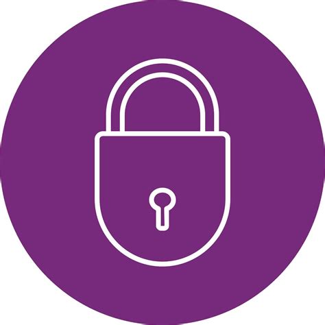 Lock Vector Icon 36794917 Vector Art At Vecteezy