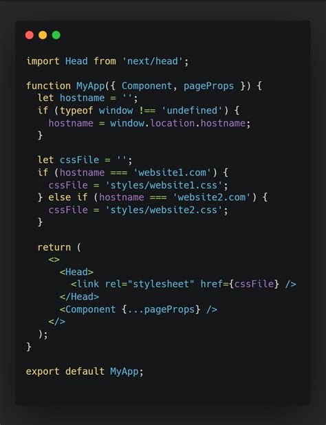 Loading Dynamic Css In Next Js A Guide To Customizing Styles For