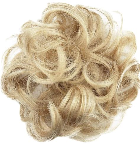 Caisha Messy Scrunchie Bun Voluminous Wavy Hairpiece Heat Resistant