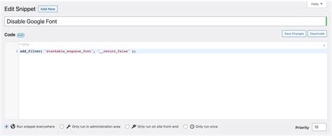 How To Disable Google Fonts Stackable