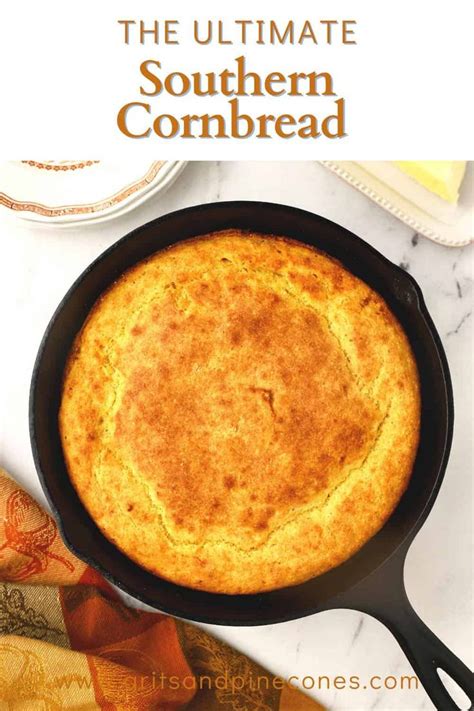 Easy Southern Cornbread With Buttermilk