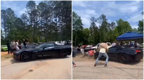 Si No Sabes Hacer Donuts Con Tu Corvette Mejor Ni Lo Intentes Porque