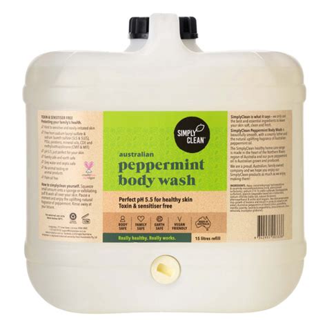Peppermint Body Wash Bulk Bomo Bulk