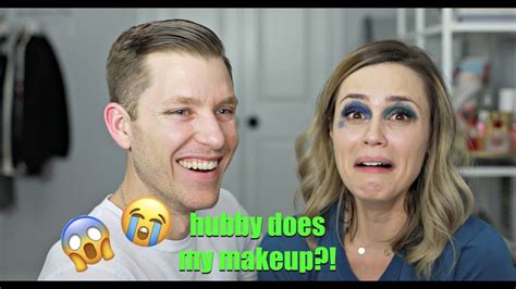 My Husband Does My Makeup Challenge Youtube