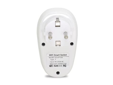 Sonoff S26 WiFi Smart Plug EU Type F Laptop bg Технологията с теб
