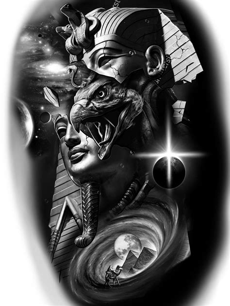 Egyptian Queen Tattoo