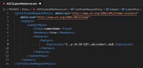 automatically enter dns names in the subject alternate name san of