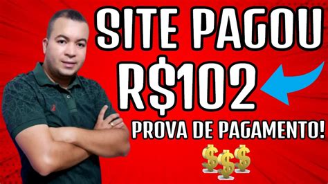 SITE PAGOU R 102 RAPIDAMENTE SUPER FÁCIL I Como ganhar dinheiro na